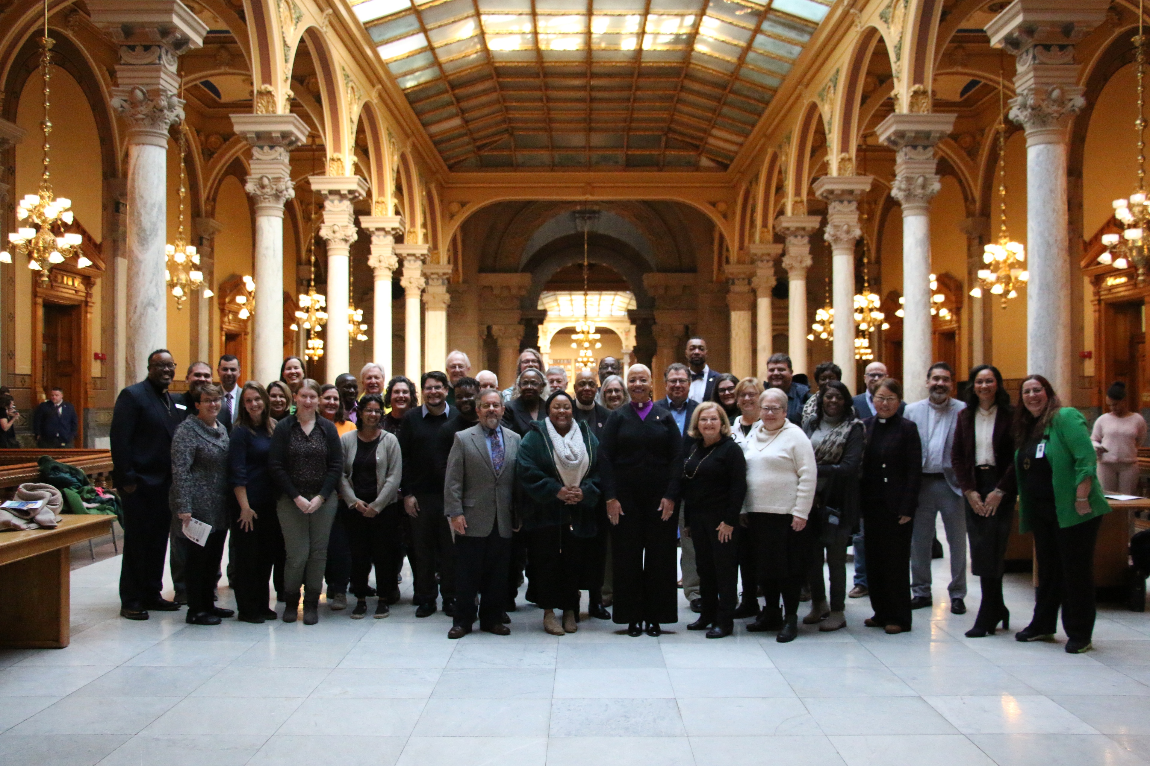 United Methodists Gather at Statehouse to Pray for Unity - INUMC