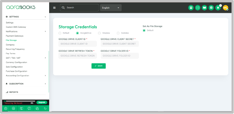 How to manage Settings | Aorasoft HelpDesk