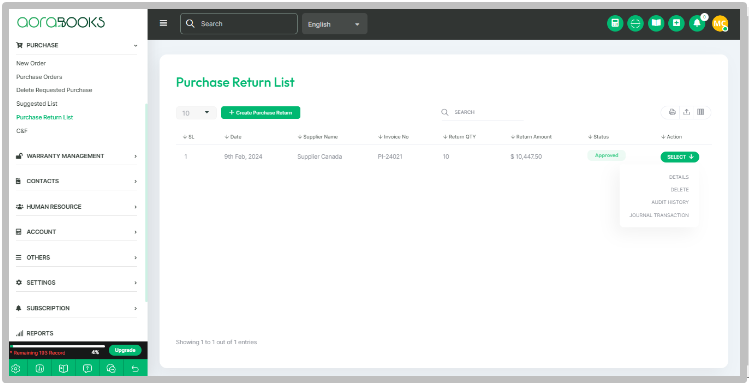 How to return a purchased product and how to manage it | Aorasoft HelpDesk