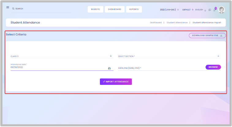 Aorasoft HelpDesk | Student Attendance